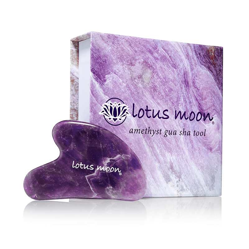 Amethyst Gua Sha — Lotus Moon Skin Care